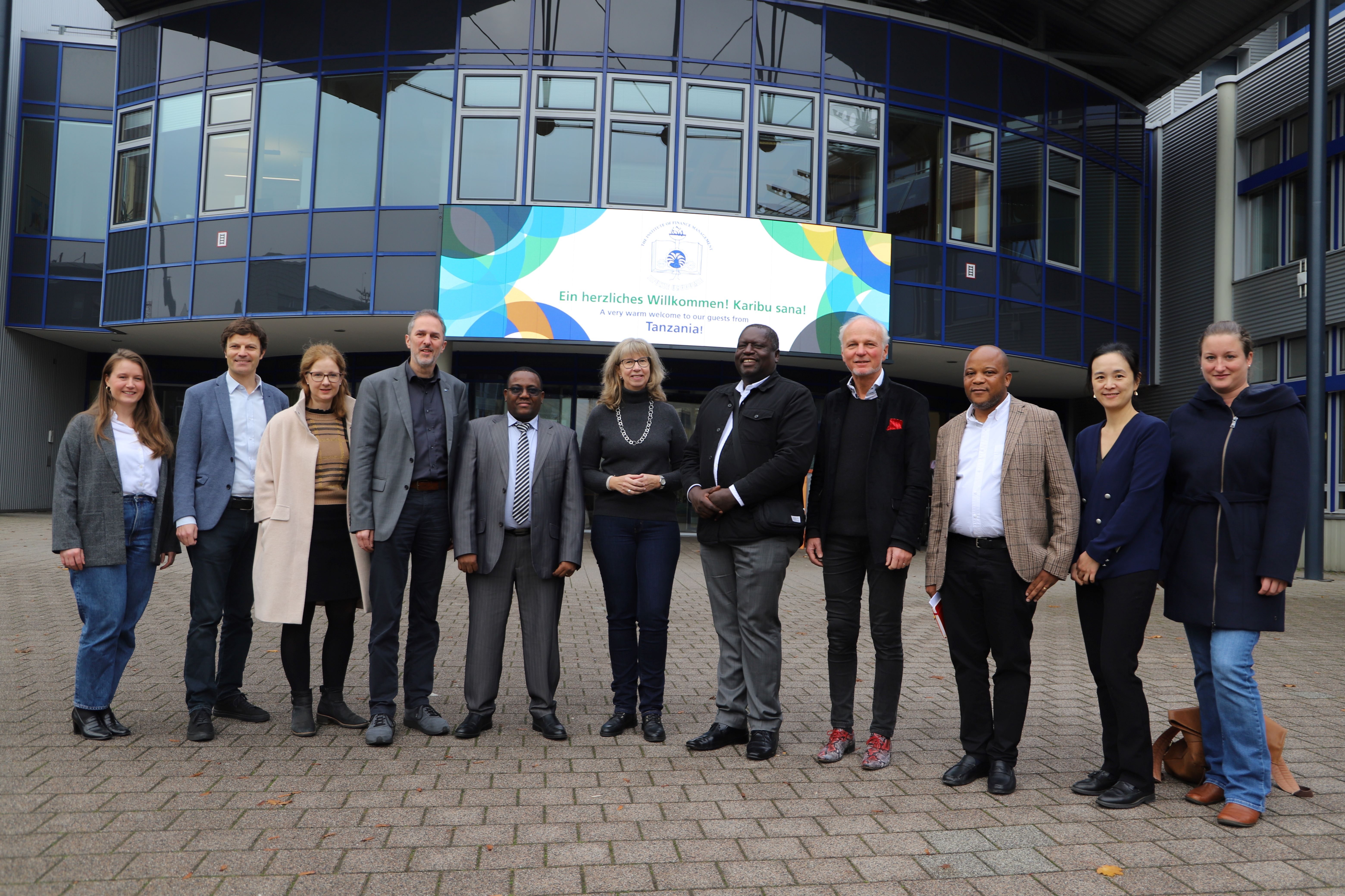 Visit by a high-ranking delegation from Tanzania | Hochschule Bonn ...