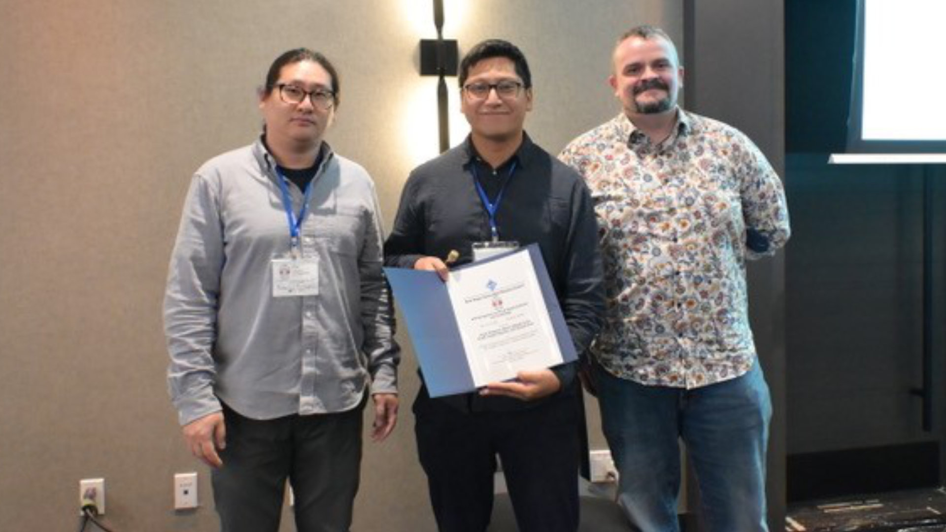 Best Paper at the ACM Symposium on Virtual Reality Software and ...