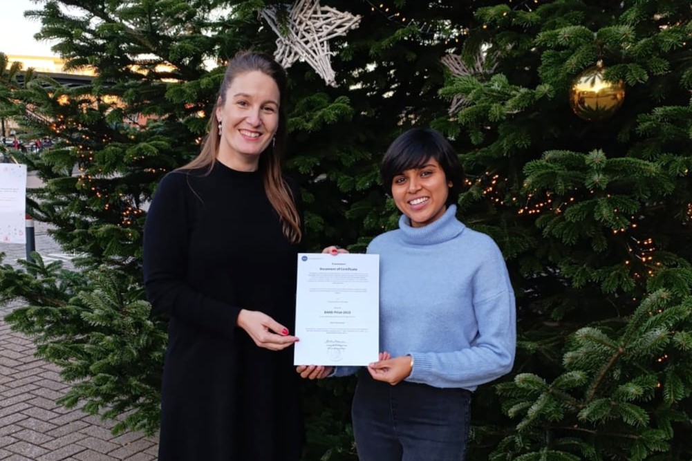 DAAD Prize 2025 for outstanding achievements by international students goes to Pallavi Aithal ...